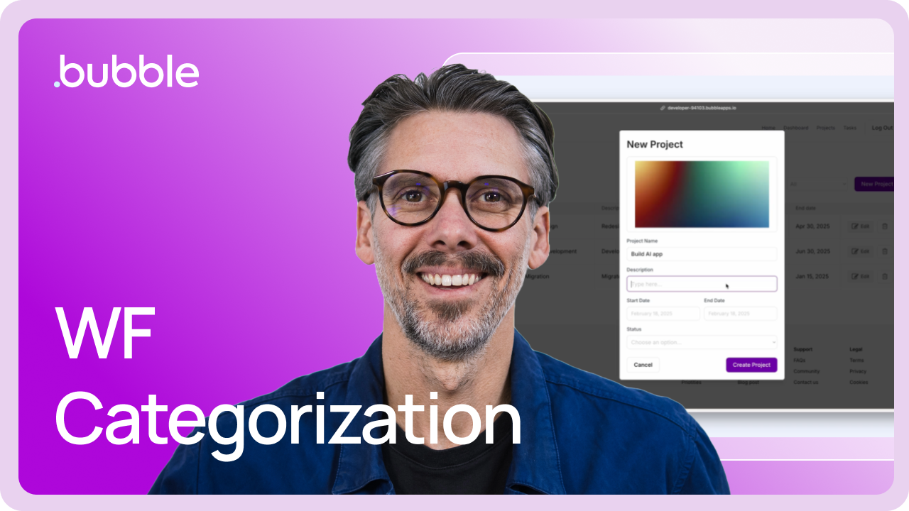 Organize your app's workflows (Lesson 4.6) | Bubble
